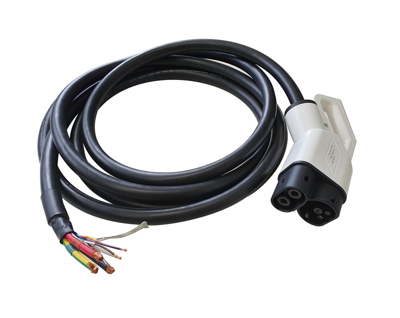 CCS Type 2 Combined Charging System Plug w/ 6m Cable | 80 Amp