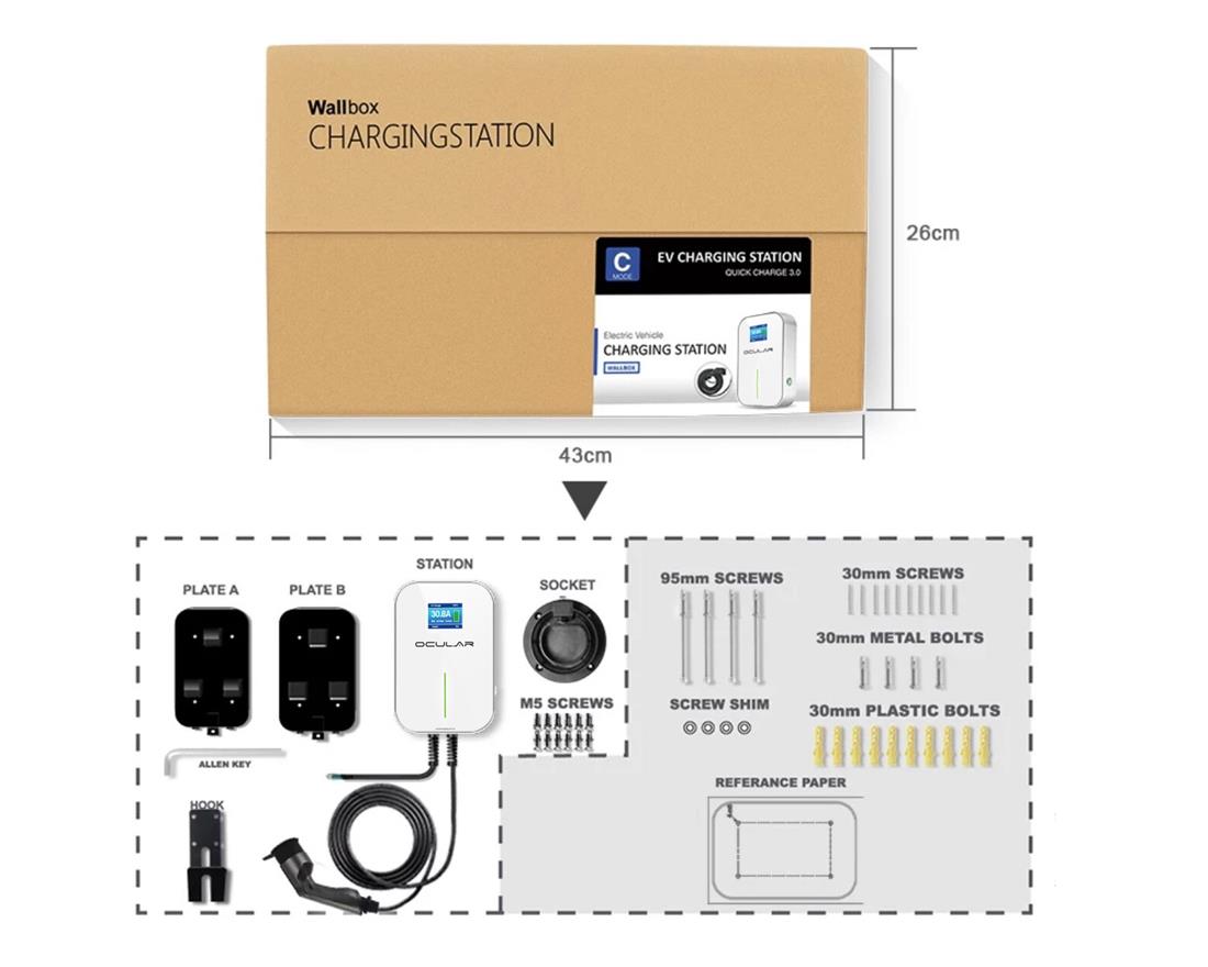 Ocular LTE Plus | w/6m Type 2 Cable - EVSE Australia